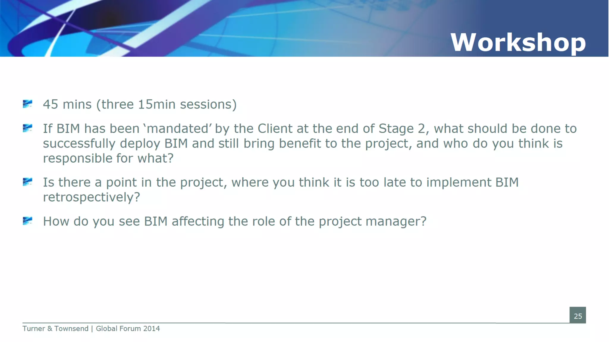 Lessons learned on managing BIM at different stages of implementation | PDF