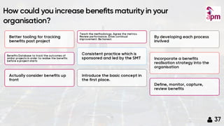 APM Prioritise your portfolio using benefits management framework. | PDF