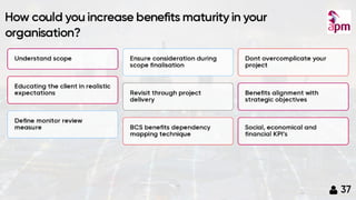 APM Prioritise your portfolio using benefits management framework. | PPT