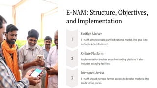 APMC and E-NAM: Transforming Agricultural Markets in India | PPTX