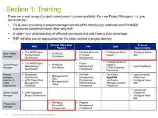 APM Young Project Professional of the Year - Tips for Success | PDF