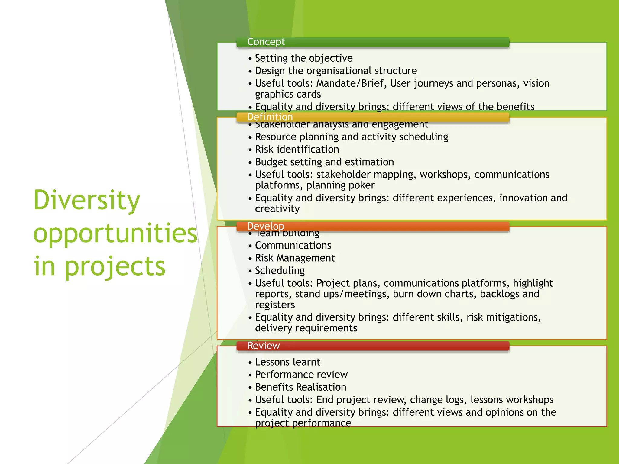 Diversity and inclusion: Challenging the stereotype | PPTX