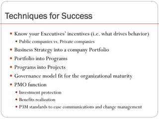 Strategic business alignment enablement through P3M - 17th November ...