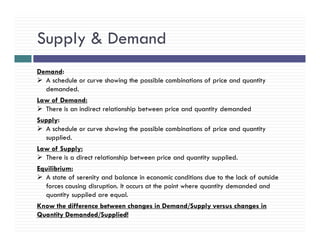 Ap microeconomics revew slides | PDF