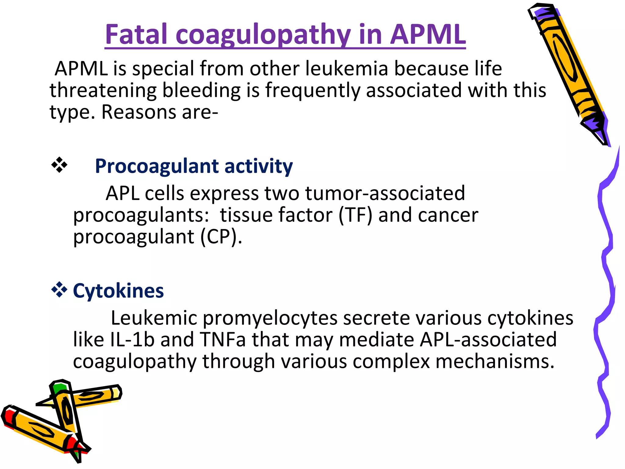 Acute Promyelocytic Leukaemia | PPTX