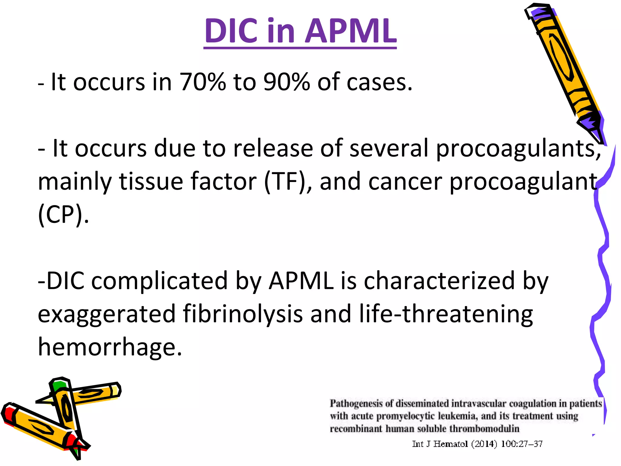 Acute Promyelocytic Leukaemia | PPTX