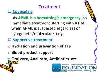 Acute Promyelocytic Leukaemia | PPTX