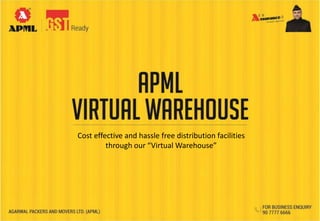 Apml virtual warehouse ppt | PPTX | Logistics | Business