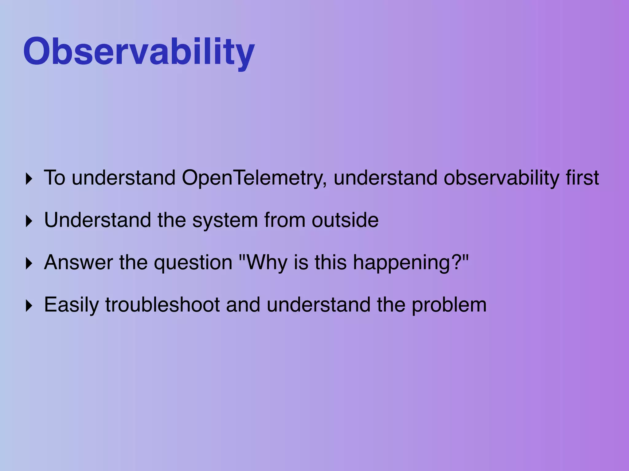 Application Performance Monitoring With Opentelemetry Ppt