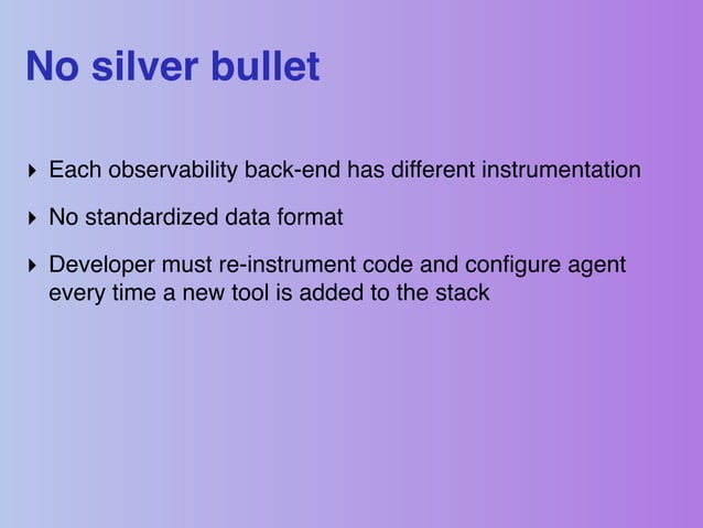 Application Performance Monitoring With Opentelemetry Ppt