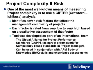 Applying Risk Factors in the Strategic Selection of Portfolio Projects Case Study, John ...