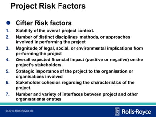 Applying Risk Factors in the Strategic Selection of Portfolio Projects ...
