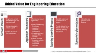 Introducing Engineering Concepts to Secondary Education through the ...