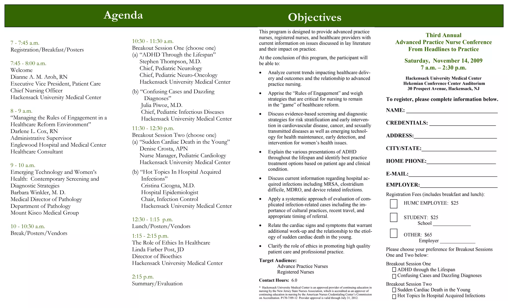 APN Conference at HUMC | PDF