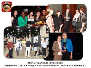 APNA 27th Annual Conference: Networking | PPT | Business Expos ...