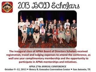 APNA 27th Annual Conference: Networking | PPT | Business Expos ...