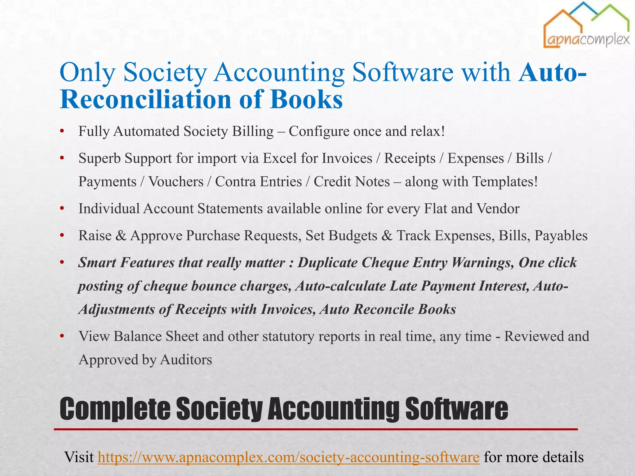 ApnaComplex Profile and Overview | PPTX
