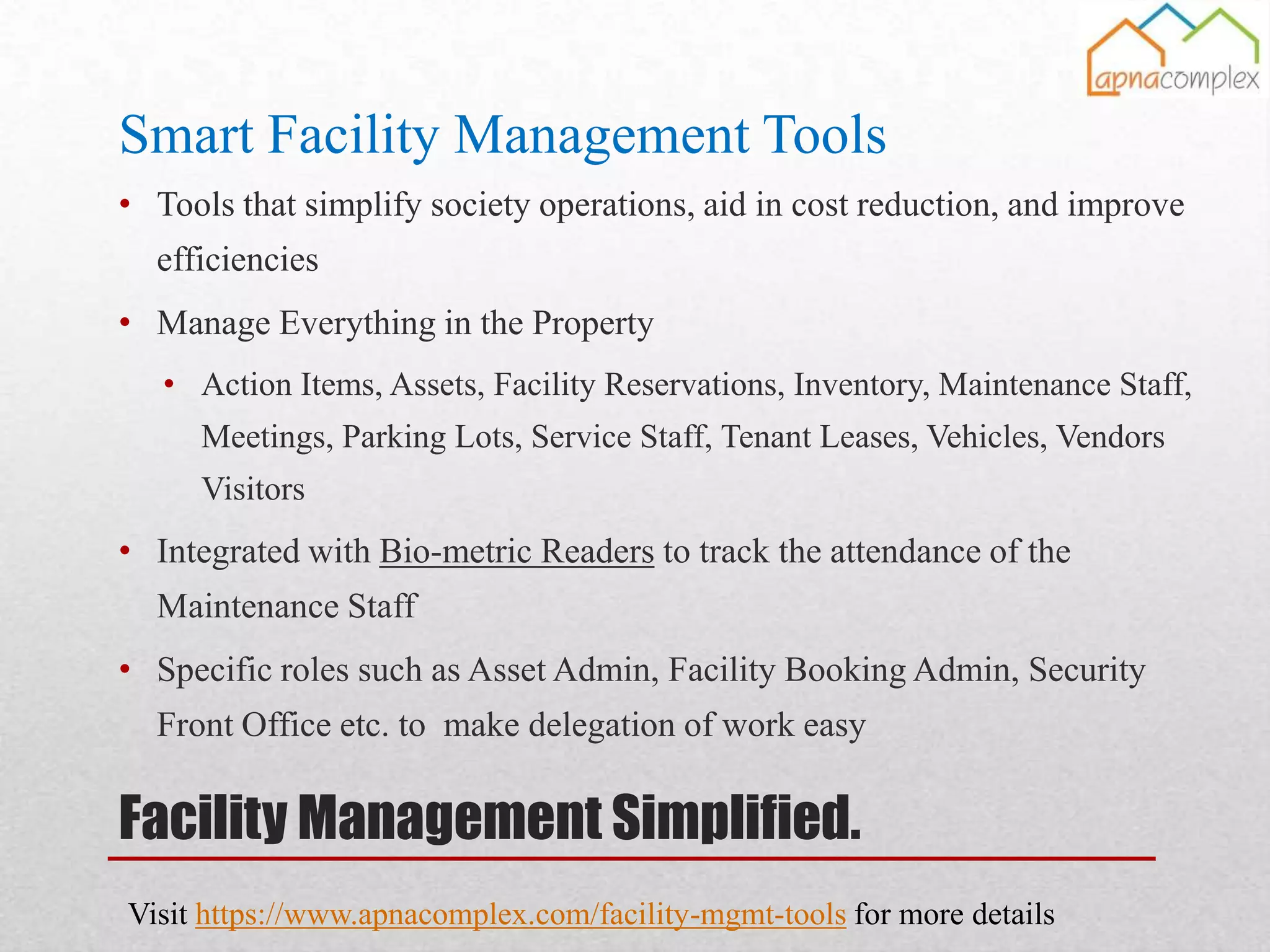 ApnaComplex Profile and Overview | PPTX
