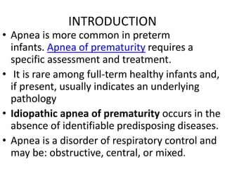 Apnea | PPTX