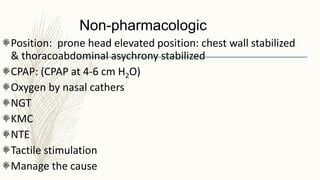 APNEA IN NEONATES DURING THEIR EARLY DAYS OF LIFE | PPTX