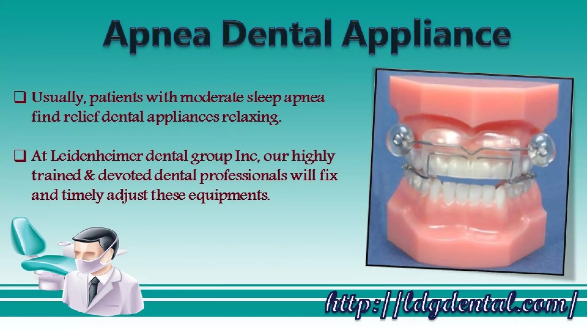Apnea Dental Appliance | PPT