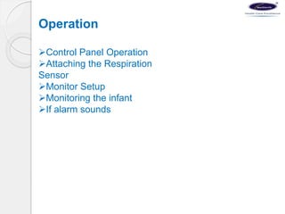 Apnea monitor | PPTX