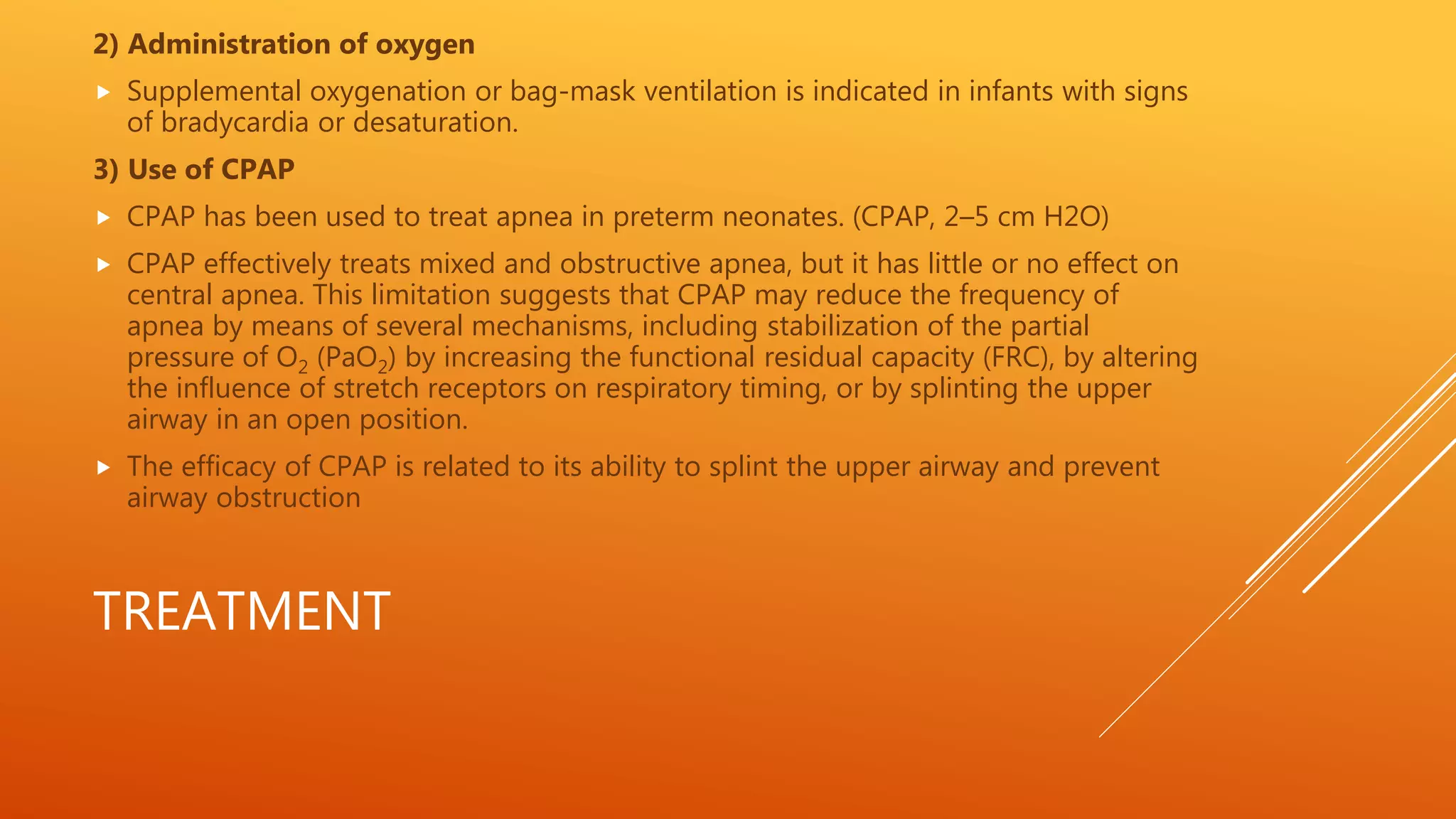 Apnea of prematurity | PPTX