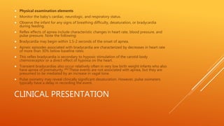 Apnea of prematurity | PPTX