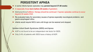 Apnea of prematurity.pptx important topic | PPTX
