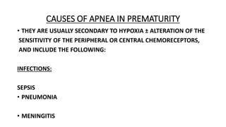APNEA OF THE NEWBORN YEAR 6.pptx