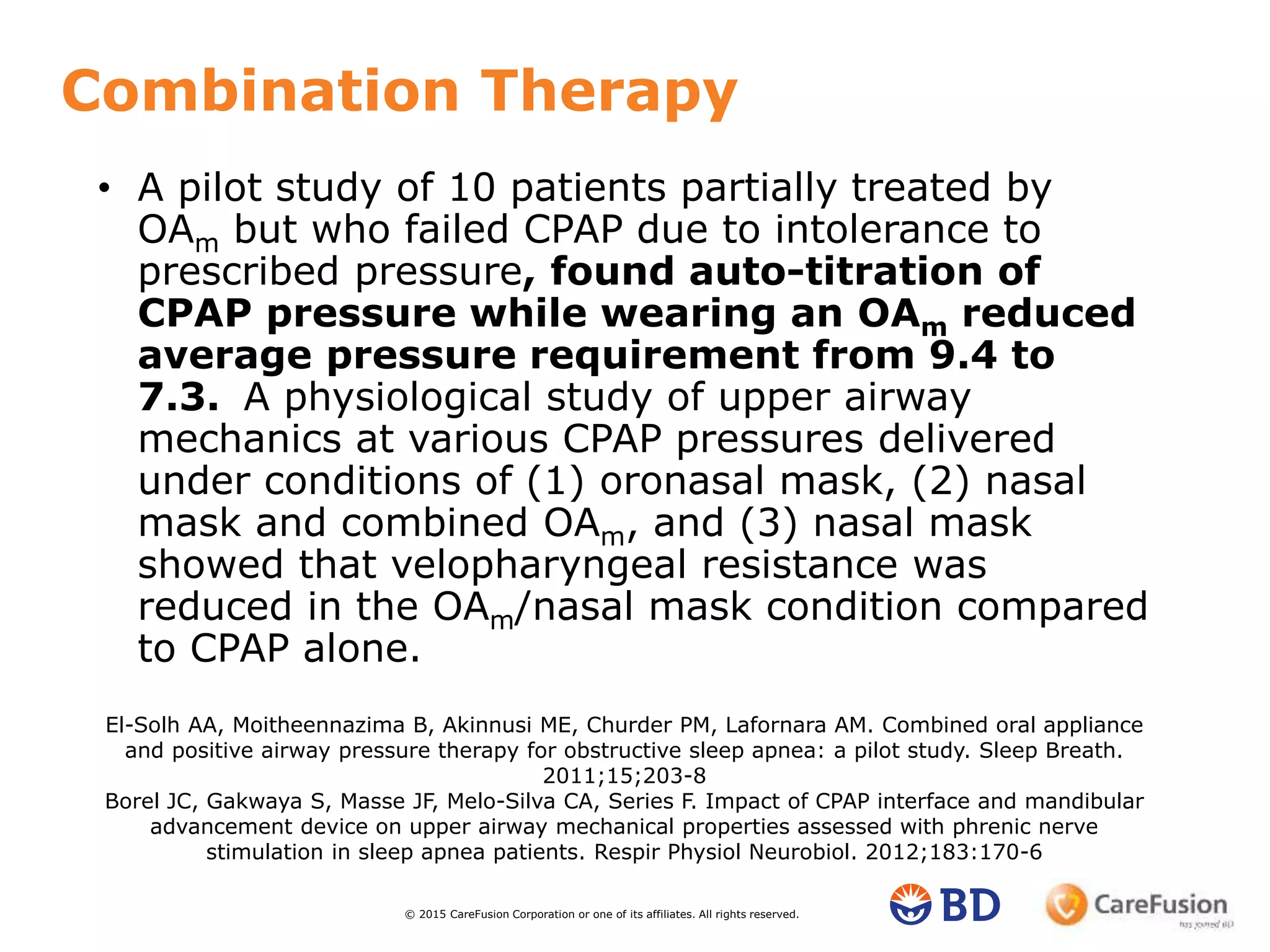 Apnea rx diagnostic protocol final | PPTX | Ear, Nose and Throat ...