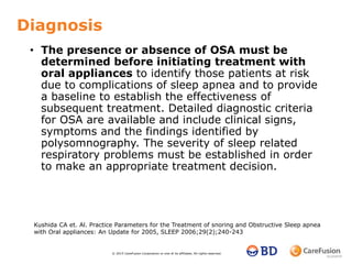 Apnea rx diagnostic protocol final | PPTX | Ear, Nose and Throat ...