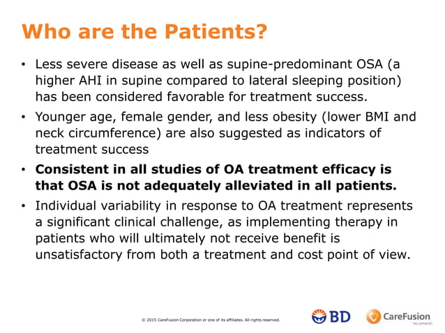 Apnea rx diagnostic protocol final | PPTX | Ear, Nose and Throat ...