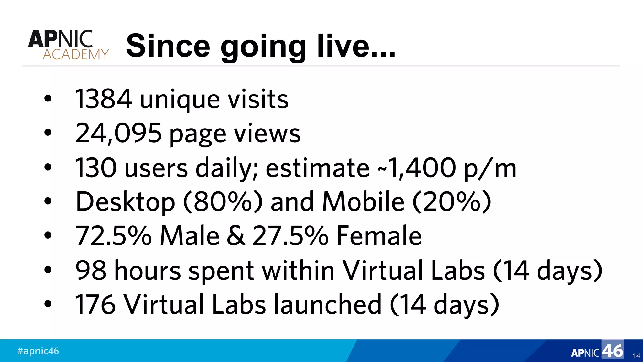 APNIC Academy Update | PDF