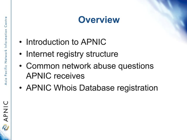 apnic handling-network-abuse | PPT
