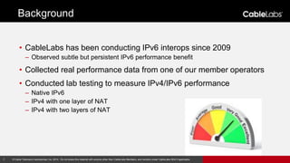Comparing IPv6 and IPv4 Performance, by John Berg [APNIC 38 / IPv6 Plenary] | PPT