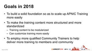 APNIC training 2018 | PPT