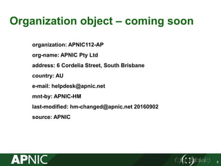 APNIC Update: btNOG 3 | PPT