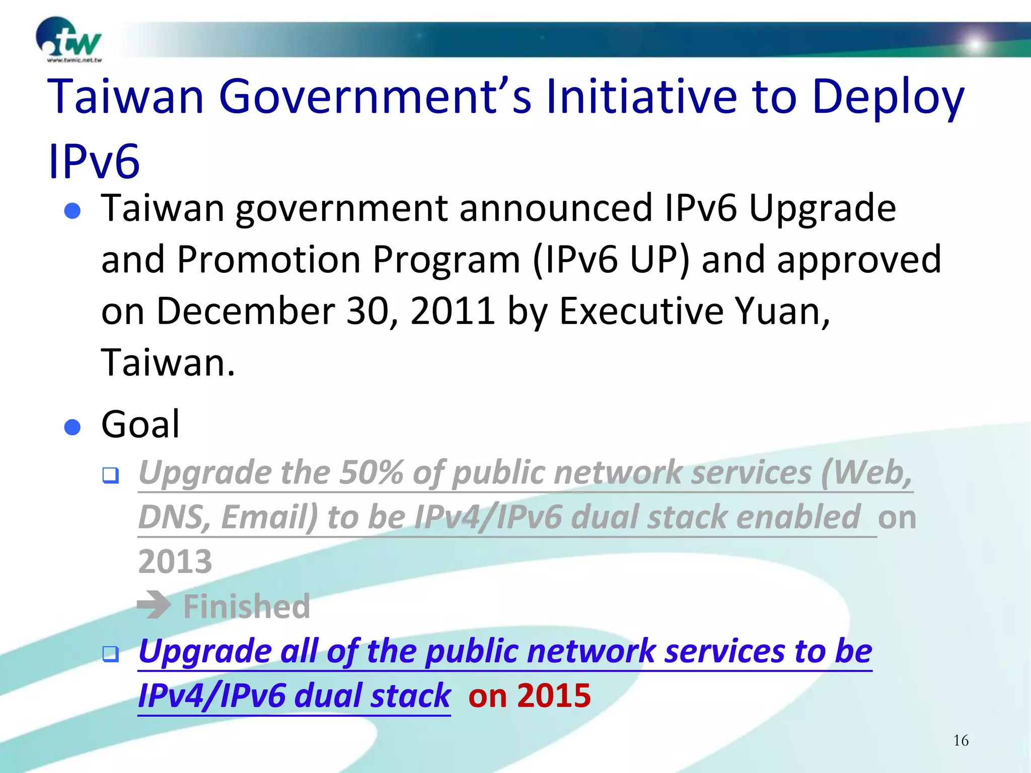 Apnic 39 twnic update 1425310596 | PPT