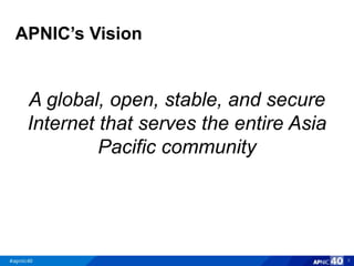 APNIC Activity Report | PPT