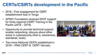 Cyber Security Regional Forum: APNIC's cybersecurity work in the ...