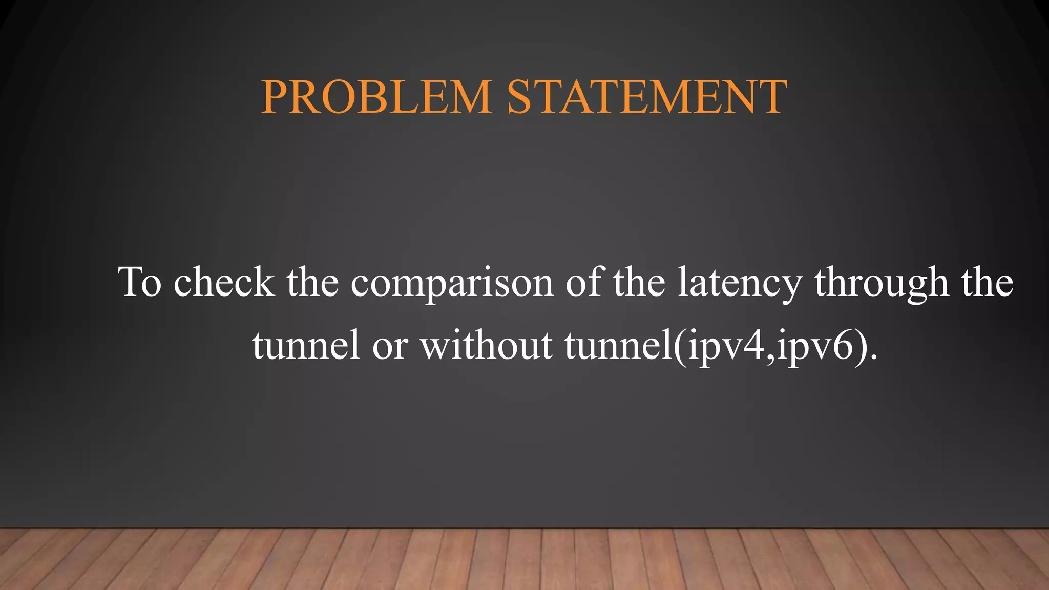 APNIC Hackathon Tunnel Vision | PPT