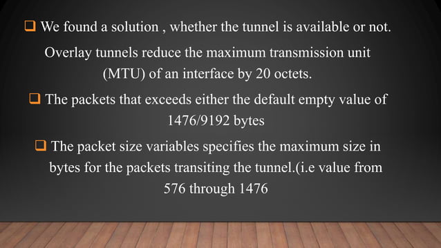 APNIC Hackathon Tunnel Vision | PPT