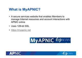 APNIC Services by Anna Mulingbayan | PDF | Internet | Computing