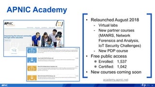 ARIN 42: APNIC Update | PPT