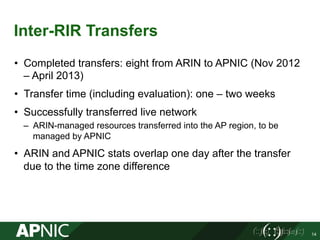 APNIC Update - Member Briefing | PDF | Computer Networking | Computing