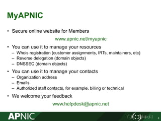APNIC Update - Member Briefing | PDF | Computer Networking | Computing