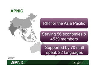 APNIC Update: RIPE 69 | PPT