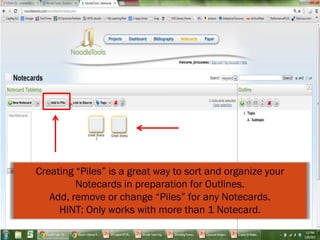Ap notecards slideshare | PPTX
