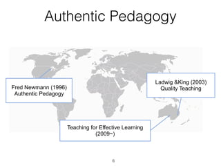 Authentic pedagogy and participatory learning - a research in progress ...
